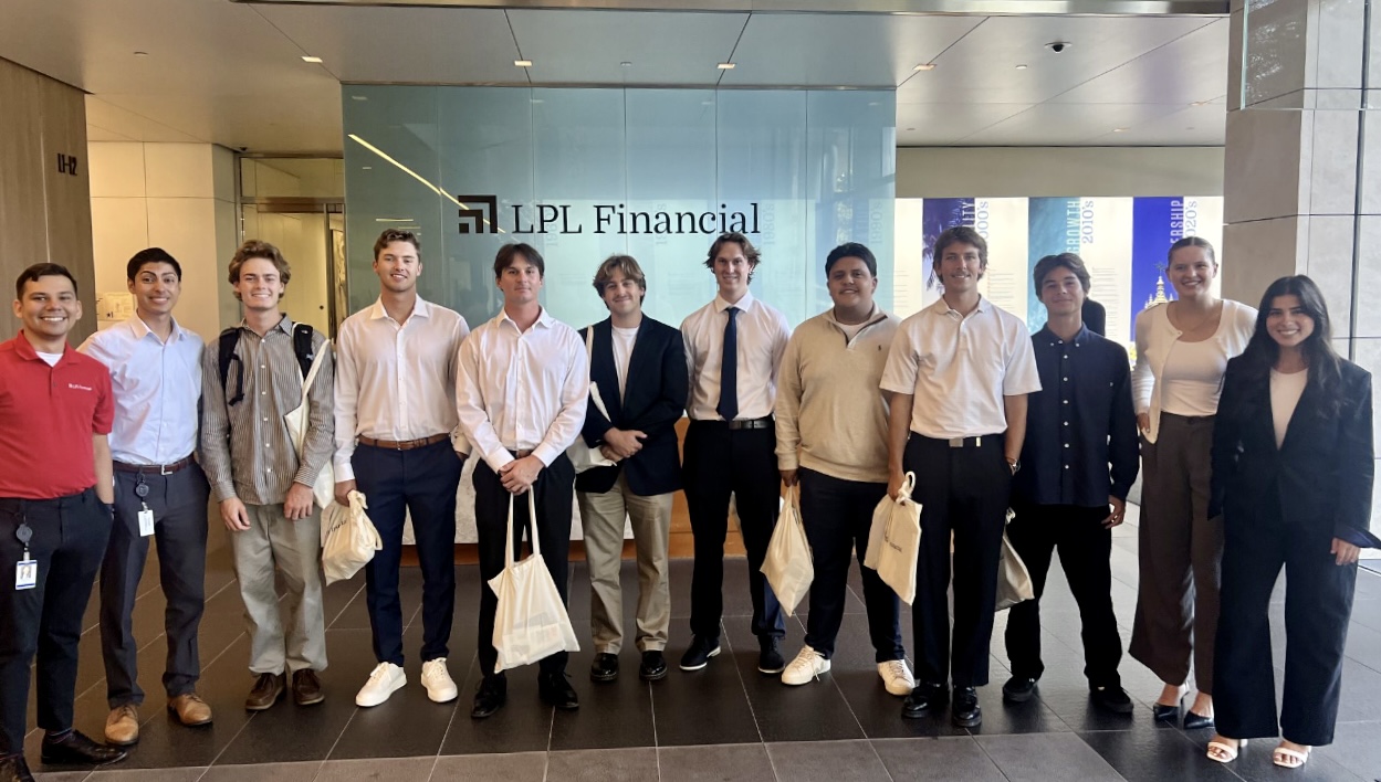 Business Students Tour LPL Financial | PLNU